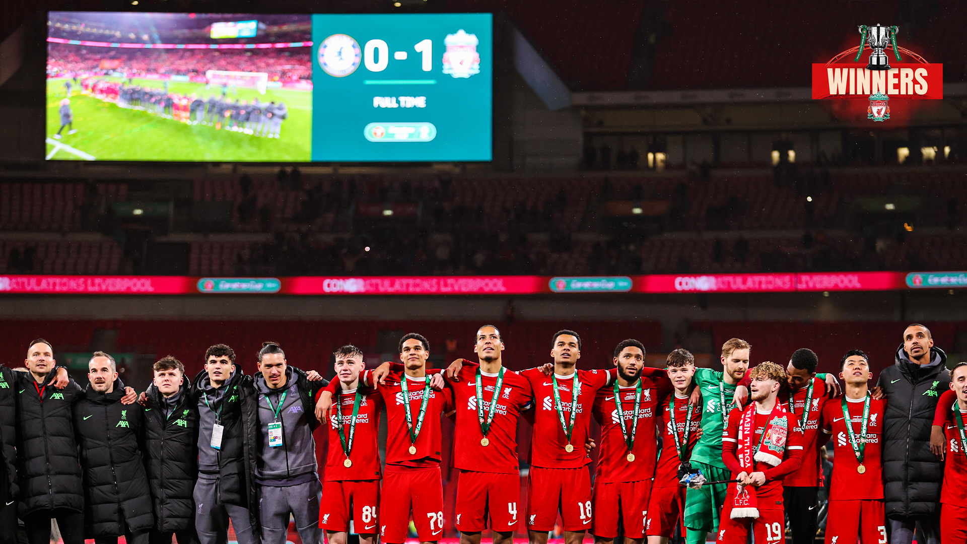Liverpool juara Piala Liga Inggeris EFL - Media Madani