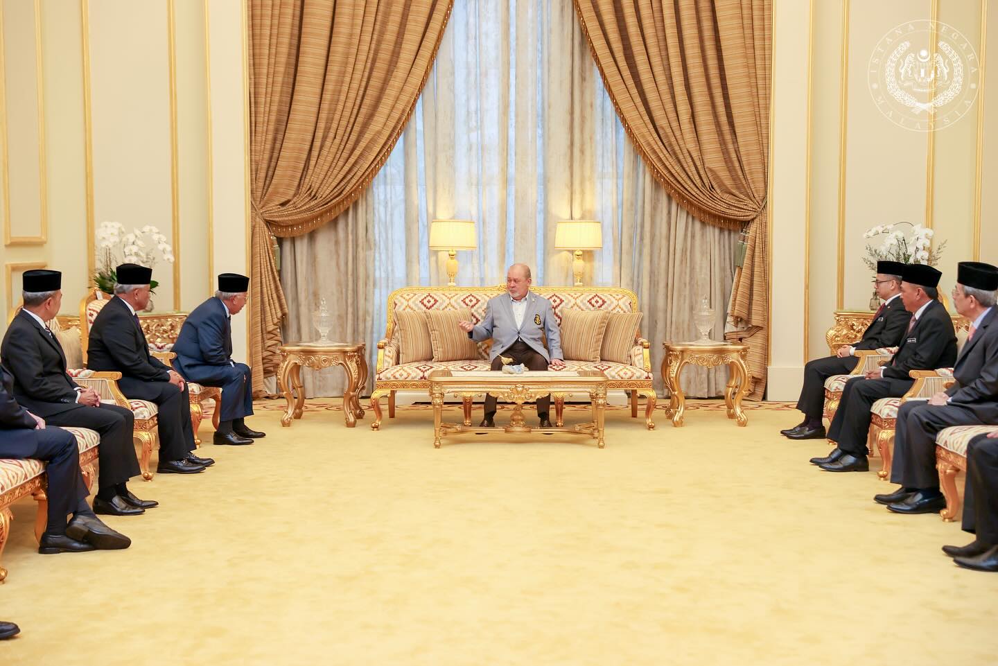 Agong berkenan terima perutusan rasmi Sultan Brunei ke Istiadat ...